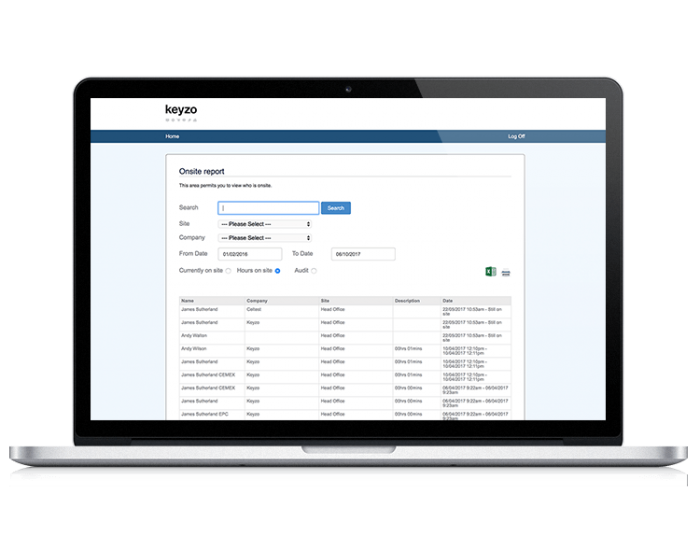 Online Site Induction & Contractor Management | Keyzo