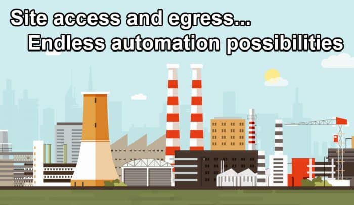 How much can you rely on automated site access and egress control?