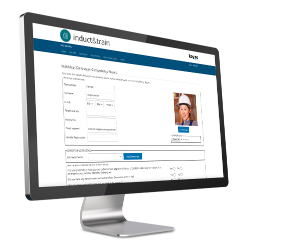 Induction Software & Contractor Management | Keyzo