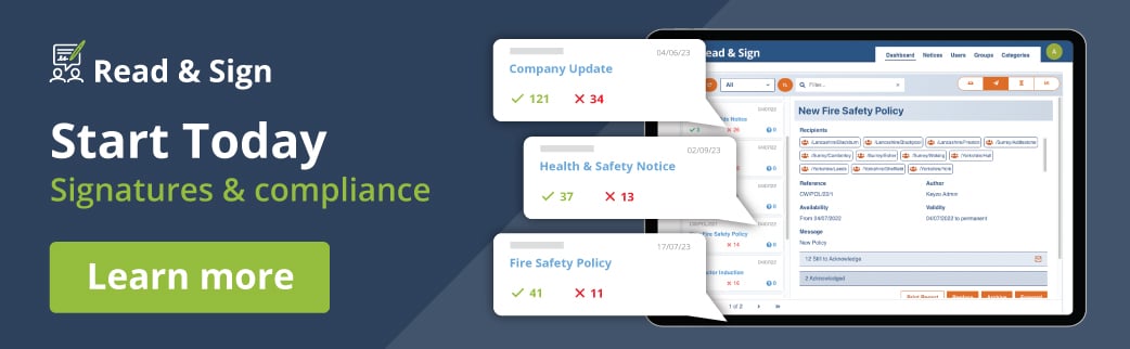 Signatures and Templates for Read & Sign | Feature Update