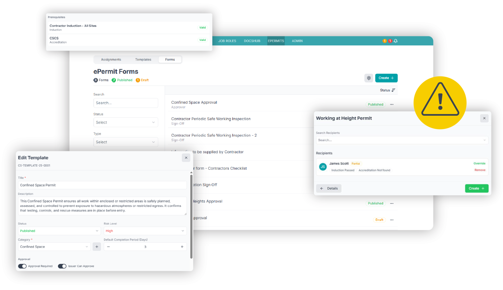 Induct & Train November release | Jobs and ePTW 2025